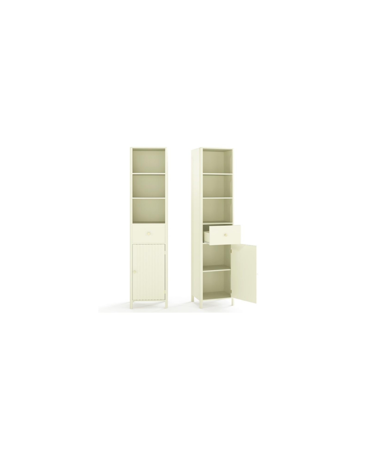 Click here for Volenca 67-in Tall Narrow Bathroom Cabinet with Fl... prices