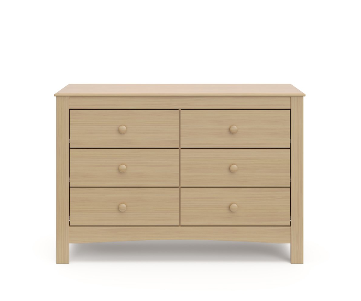 Click here for Graco Noah 6 Drawer Double Dresser - Driftwood prices
