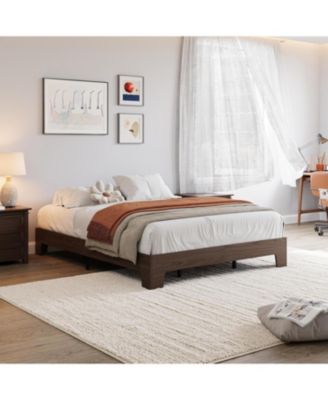 Click here for Gaomon Queen Wood Platform Bed Frame Slat Support... prices