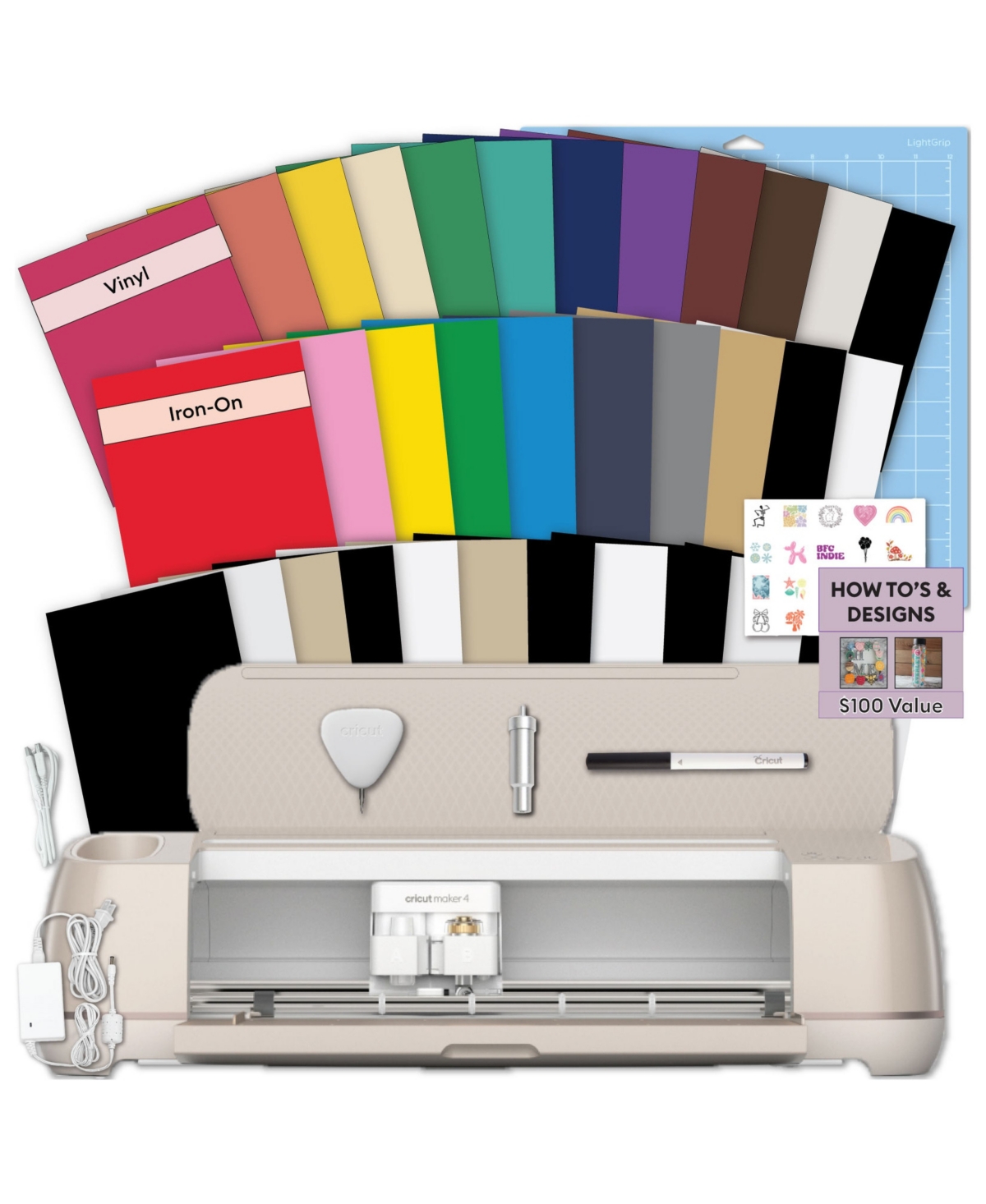 Click here for cricut Maker 4 Cutting Machine with Vinyl and Iron... prices