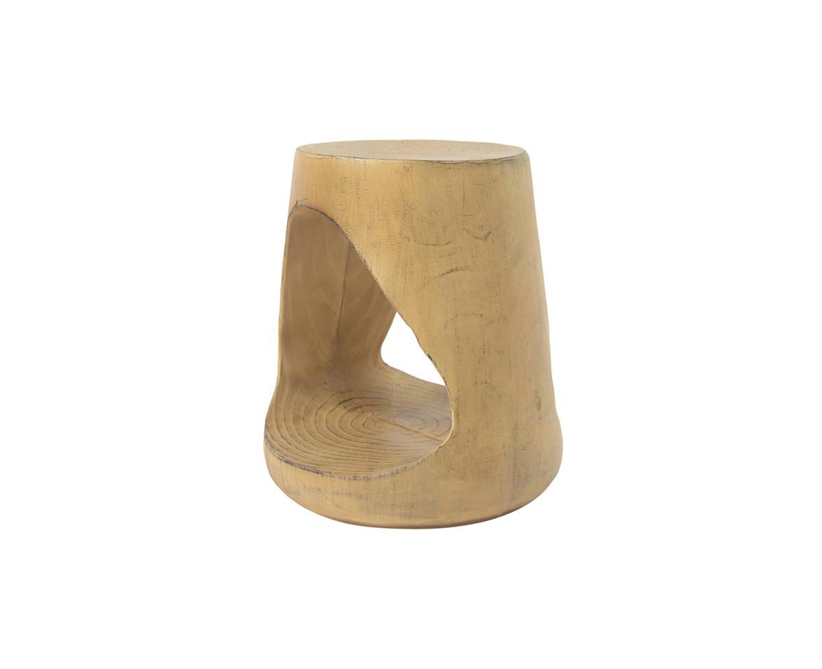 Click here for sumyeg Hollow Round Wood Grain Mgo Side Table 200l... prices