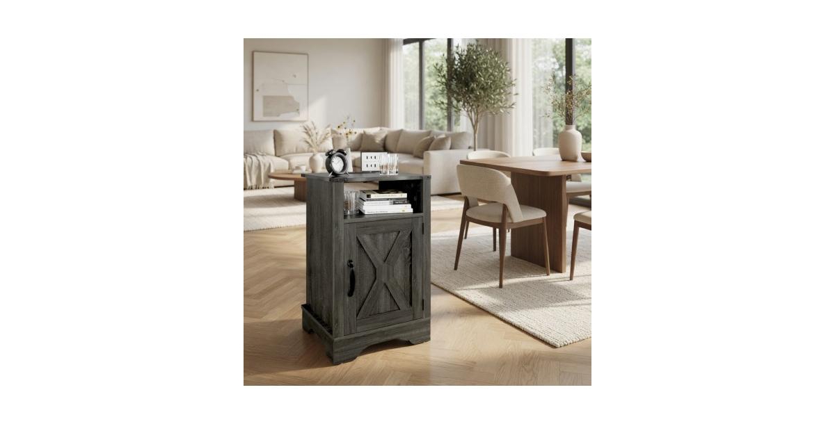 Click here for Lucky One 16 Width Farmhouse Nightstand with Usb C... prices
