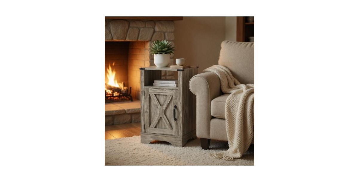 Click here for Lucky One 16 Width Farmhouse Nightstand with Usb C... prices