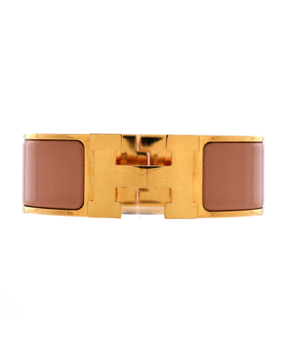 Click here for Pre-Owned HERMES Clic H Bracelet - Enamel prices