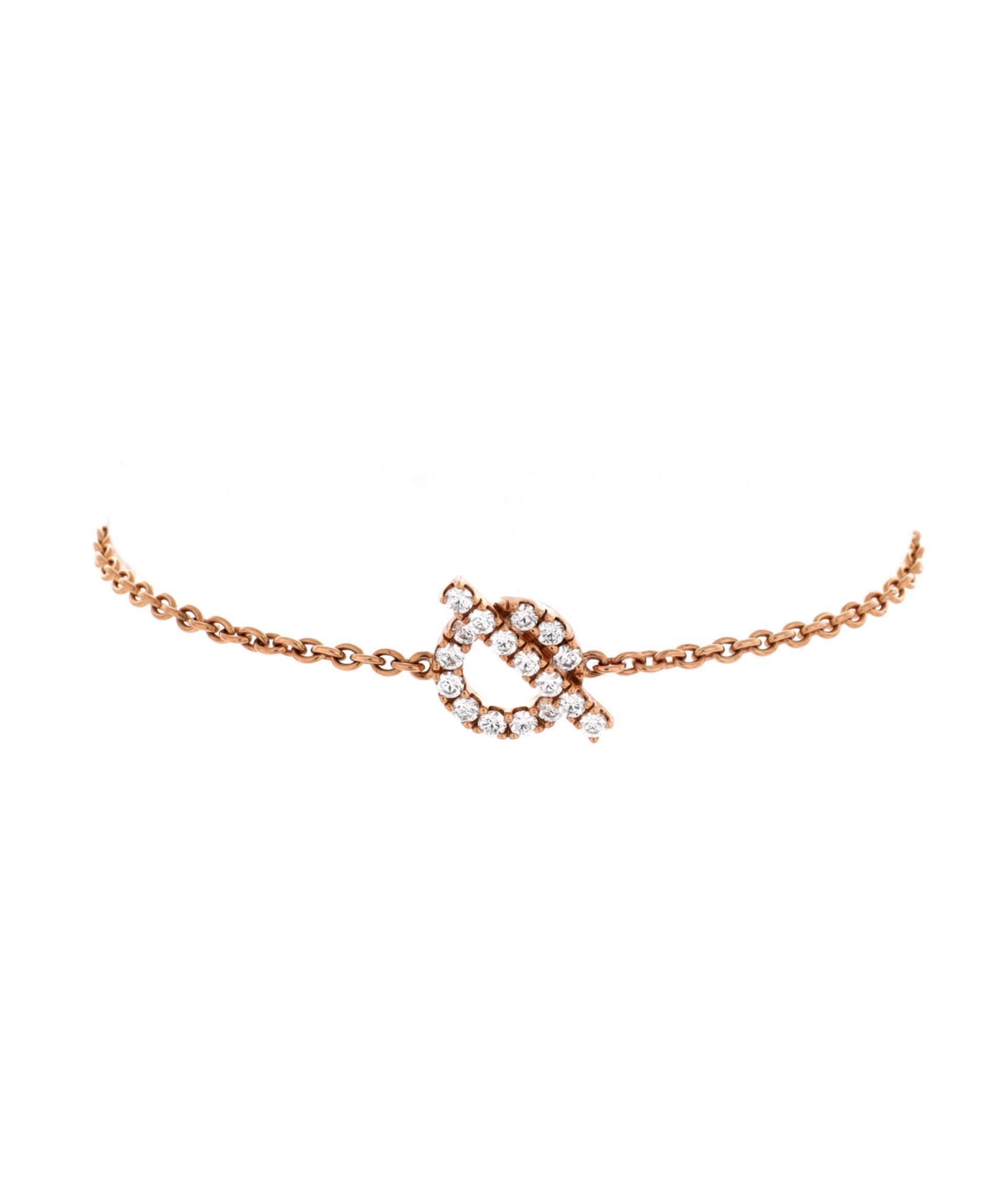 Click here for Pre-Owned HERMES Finesse Bracelet - 18k rose gold prices