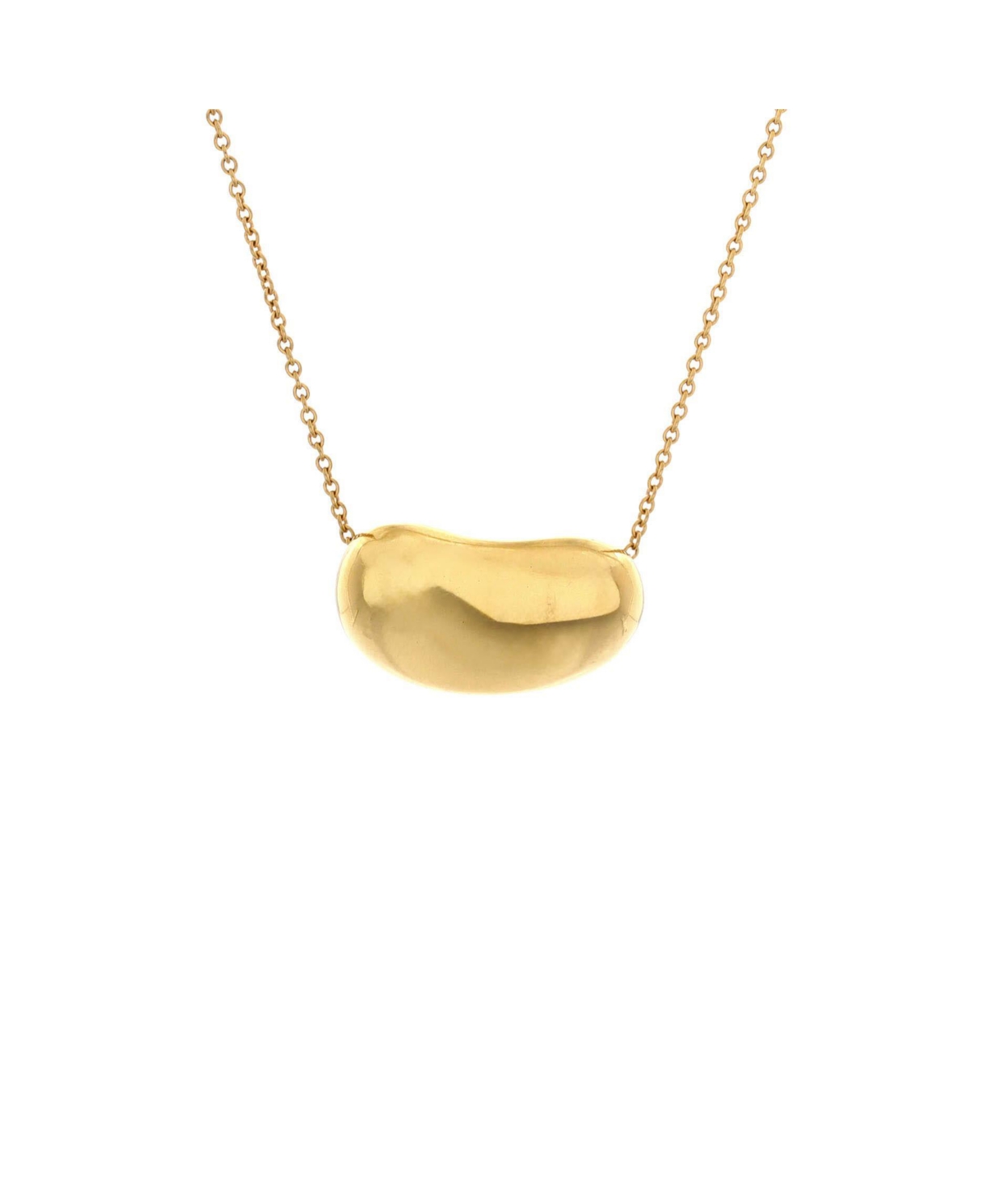 Click here for Pre-Owned Tiffany & Co Elsa Peretti Bean Pendant N... prices