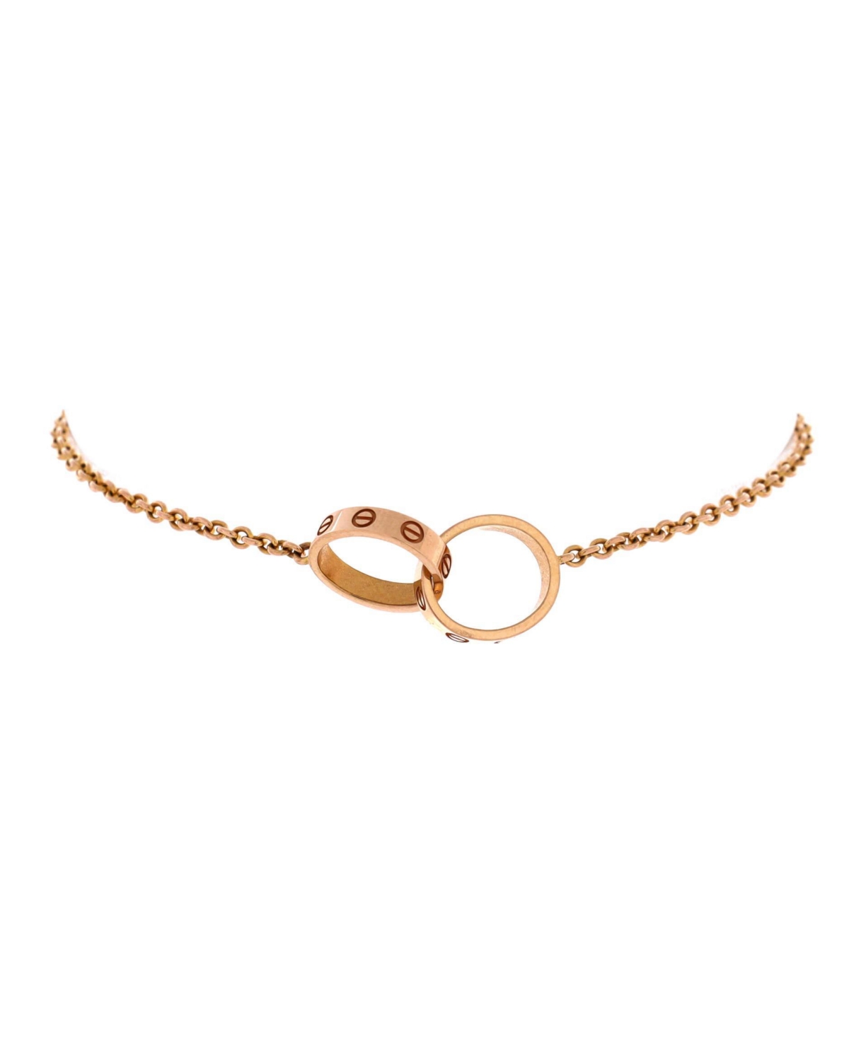 Click here for Pre-Owned Cartier Love Interlocking Bracelet - 18k... prices