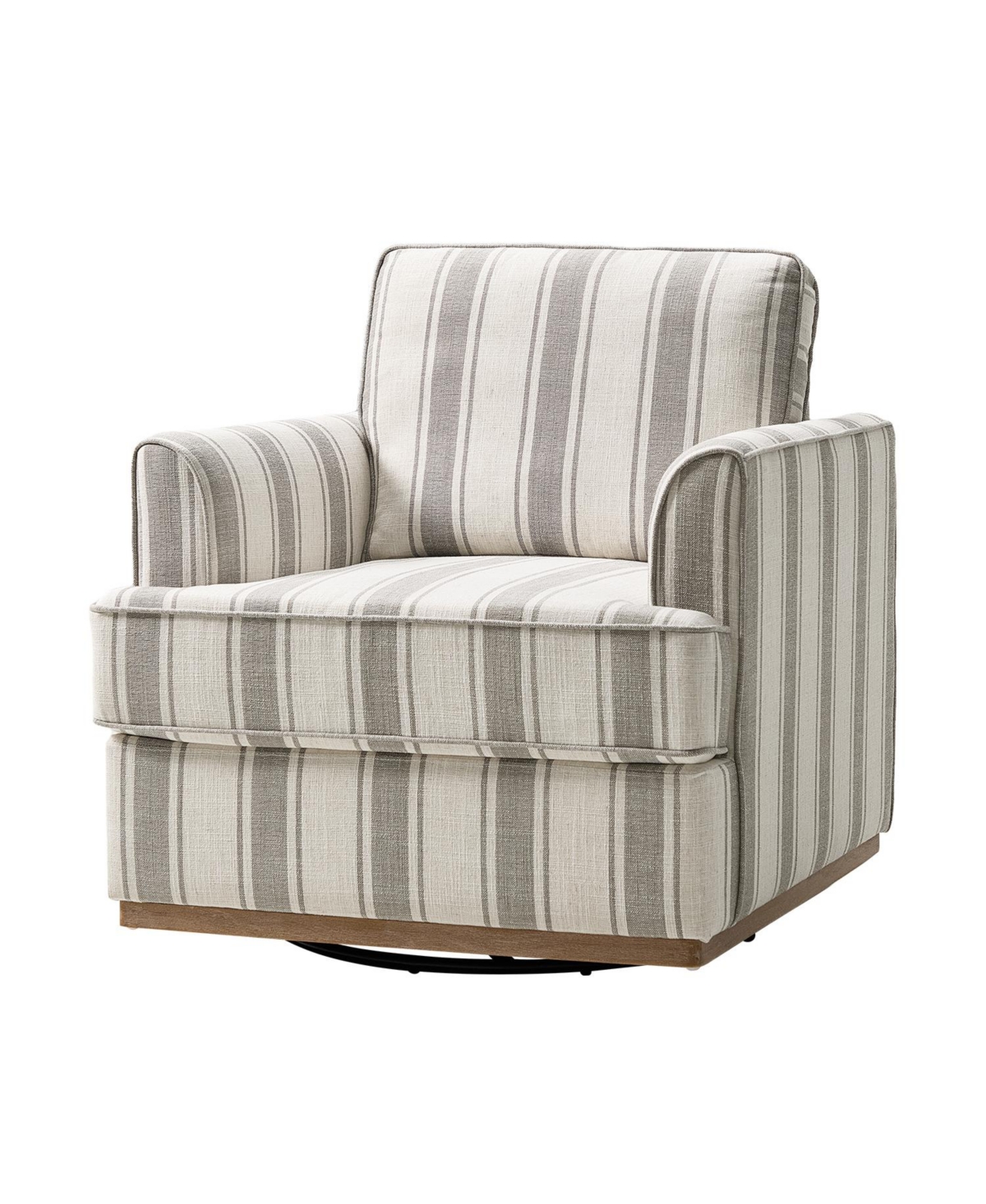 Click here for Hulala Home Eartha Farmhouse Upholstered Swivel Ac... prices