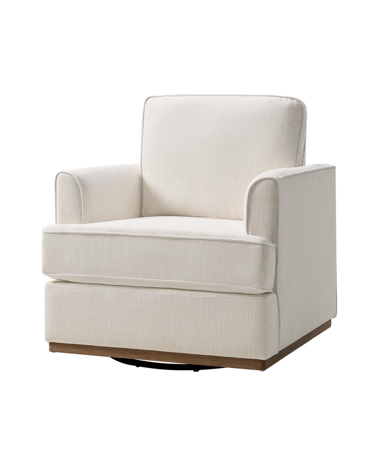 Click here for Hulala Home Eartha Farmhouse Upholstered Swivel Ac... prices
