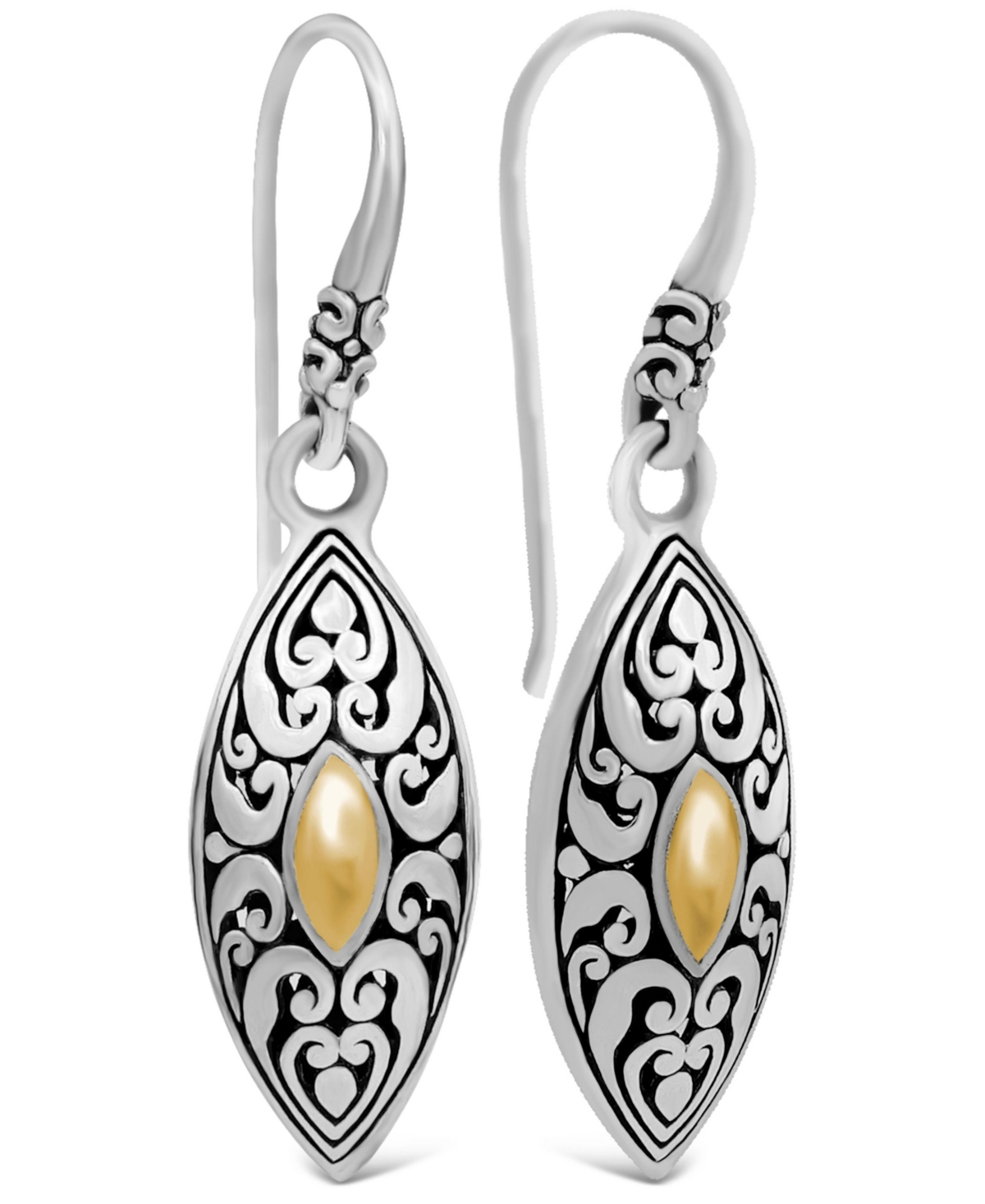 Click here for Devata Angel Eyes Earrings in Sterling Silver and... prices