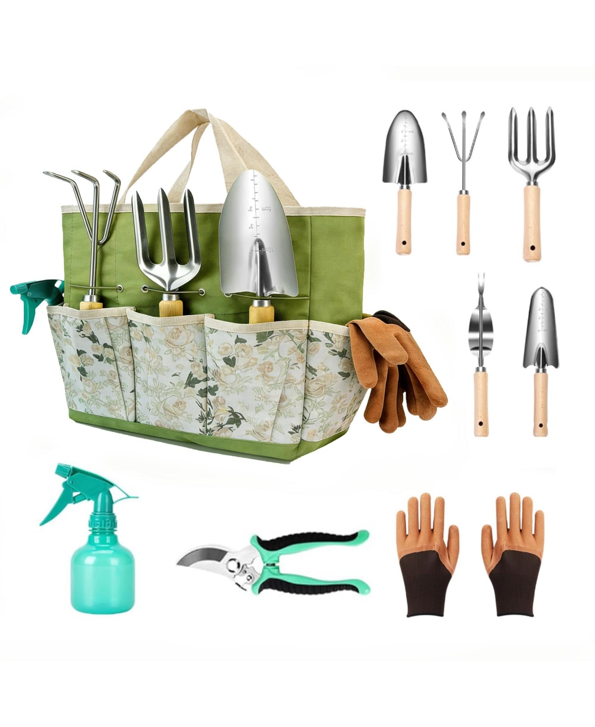 Click here for Xdovet Stainless Steel Gardening Tool Set - Green-... prices