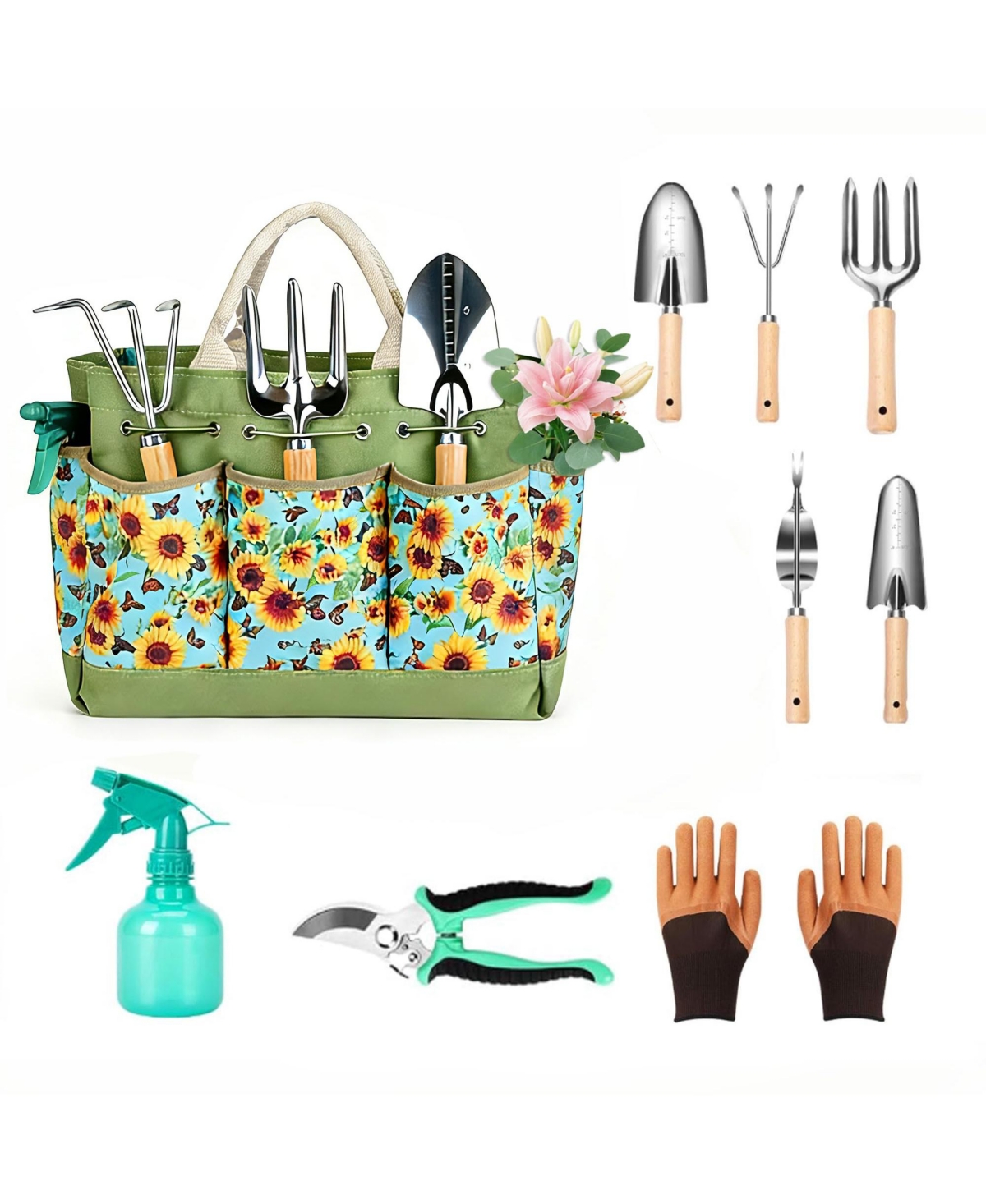 Click here for Xdovet Stainless Steel Gardening Tool Set - Green-... prices
