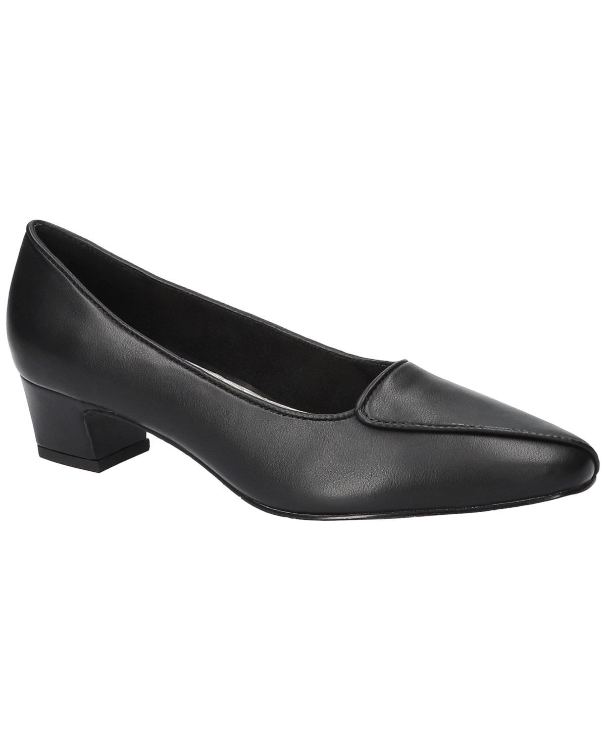 Click here for Easy Street Womens Astrid Slip-On Pumps - Black prices