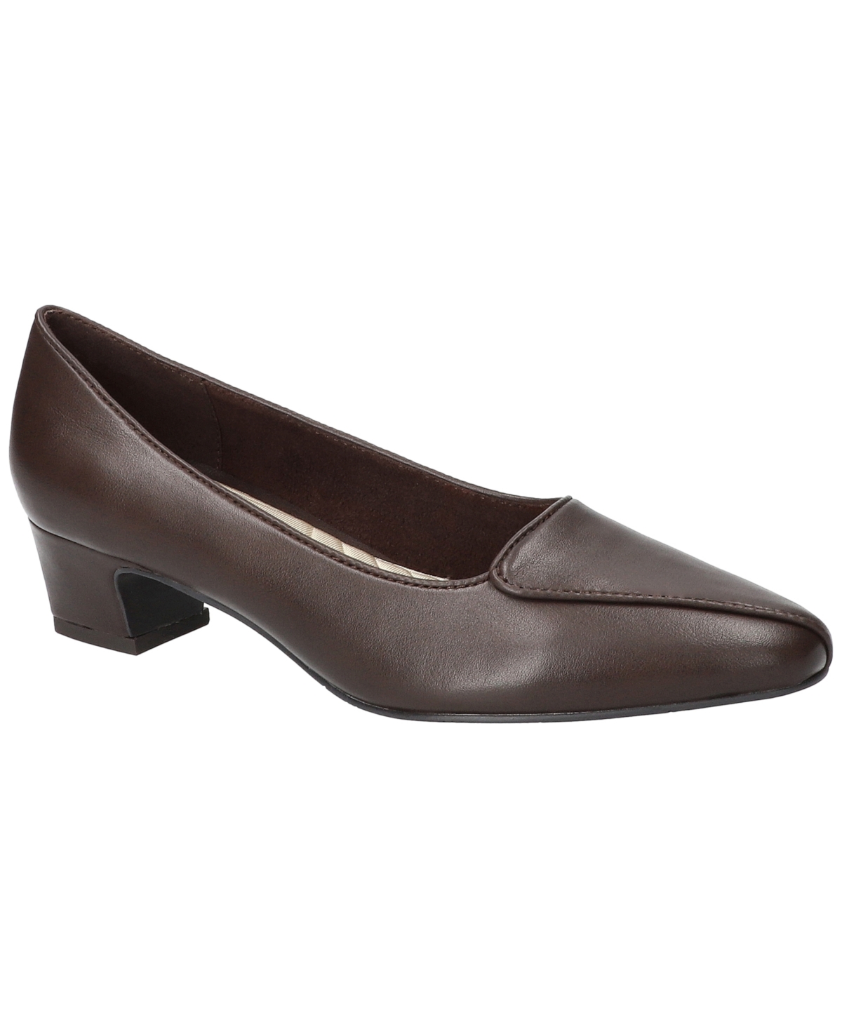 Click here for Easy Street Womens Astrid Slip-On Pumps - Brown prices