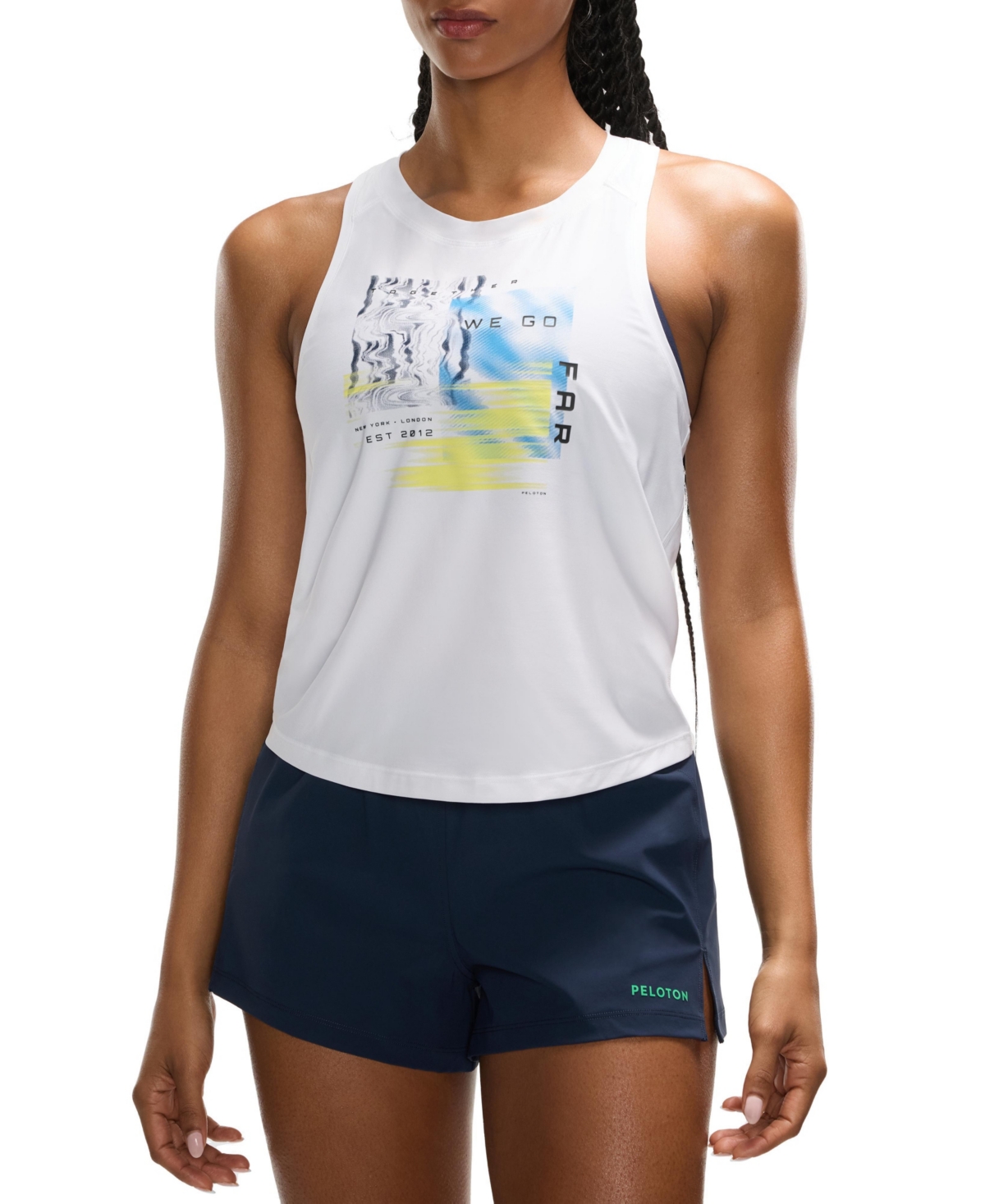 Click here for Peloton Womens Essential Everyday Tank - White prices