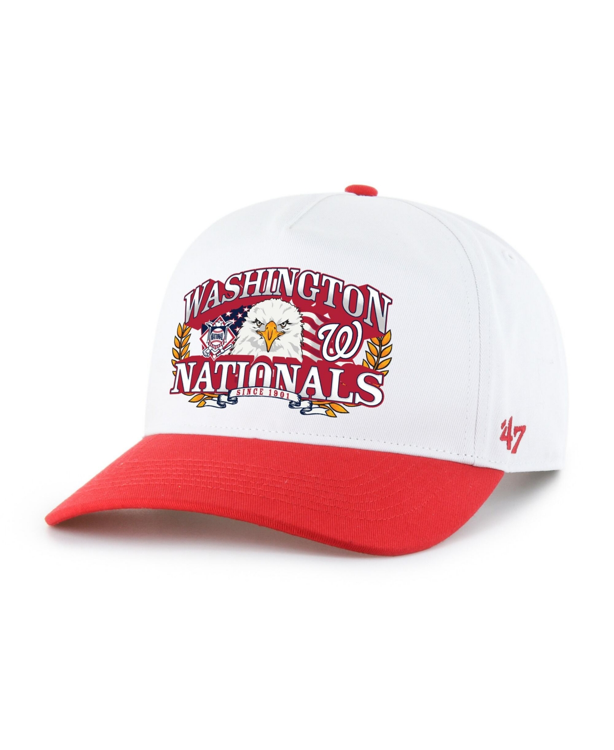 Click here for 47 Brand Mens White  Red Washington Nationals Amer... prices