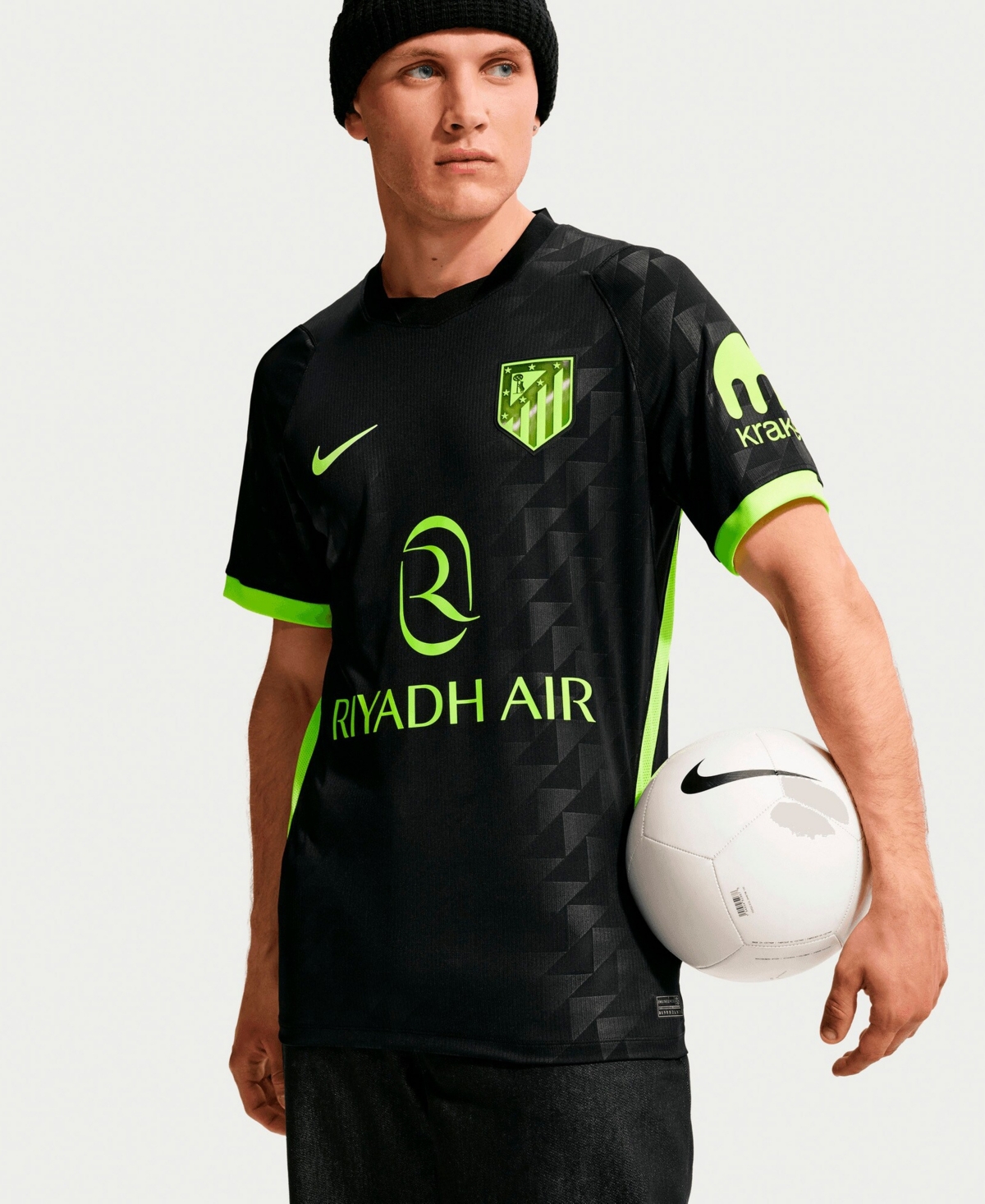 Click here for Nike Mens Black Atletico de Madrid 2026/27 Away St... prices