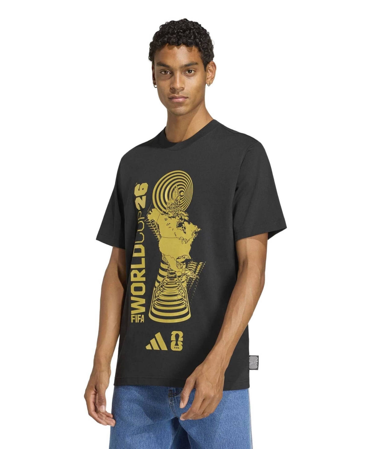Click here for Adidas Mens Black 2026 Fifa World Cup Tour T-Shirt... prices