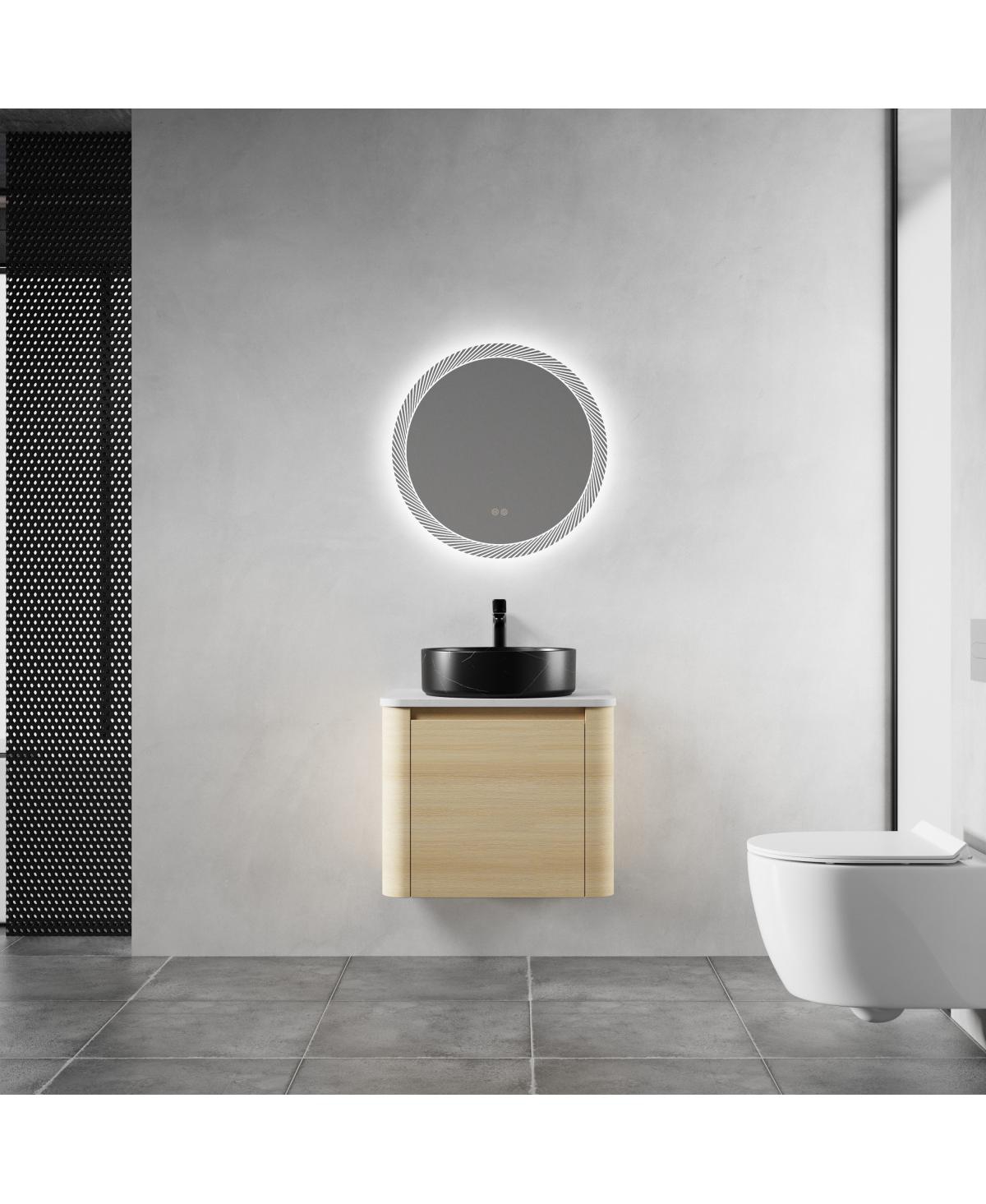 Click here for Sillysis Wall Mounted Modern Bathroom Vanity with... prices
