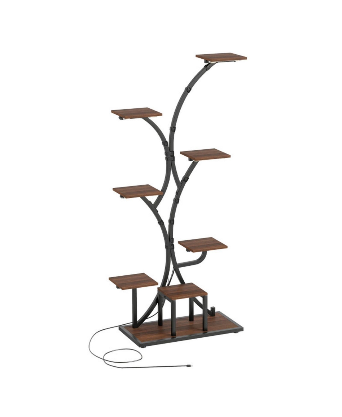 Click here for Sugift Set of 2 Indoor 8-Tier Corner Plant Stand w... prices
