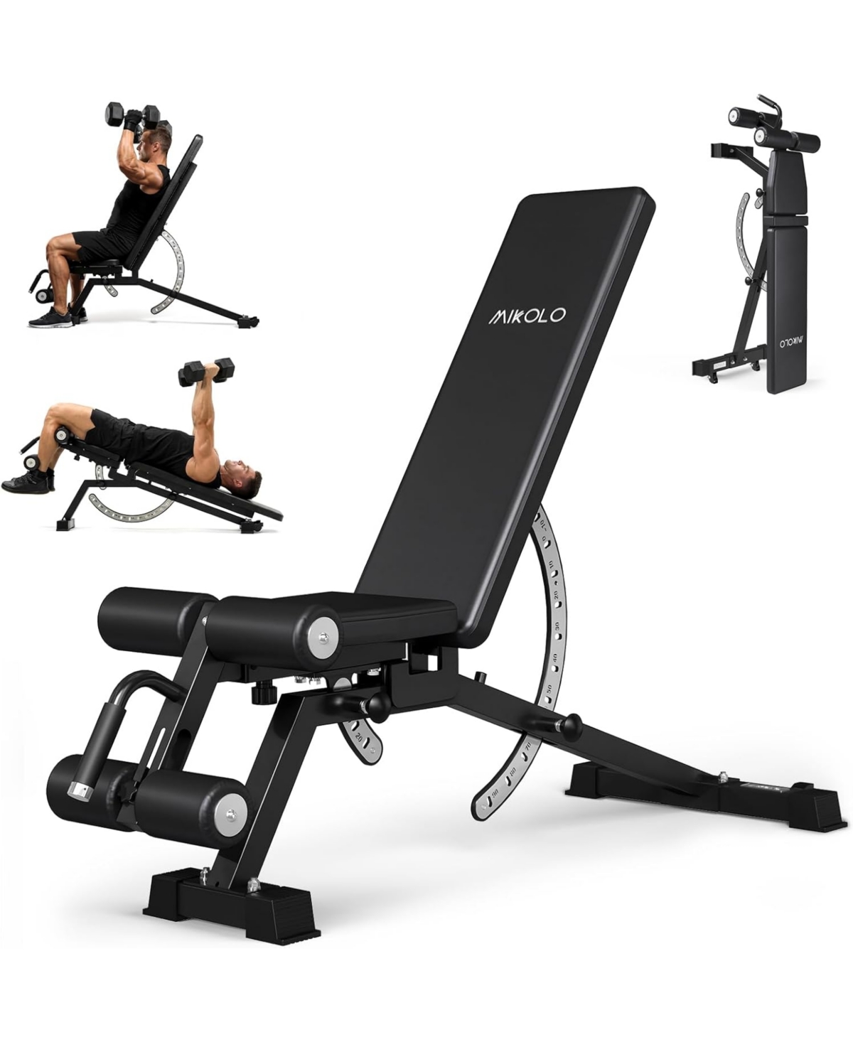 Click here for Mikolo 1200LB Weight Bench â Adjustable Workout... prices