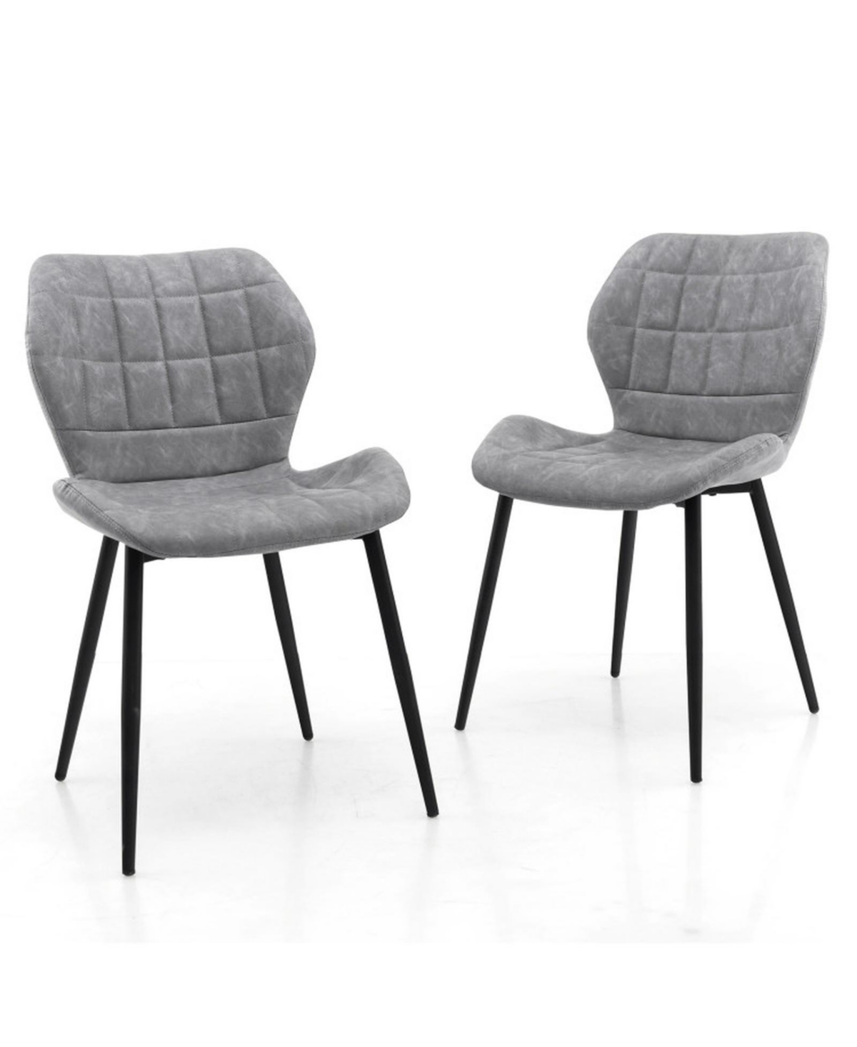 Click here for Gouun Set of 2 Dining Chairs with Padded Back and... prices