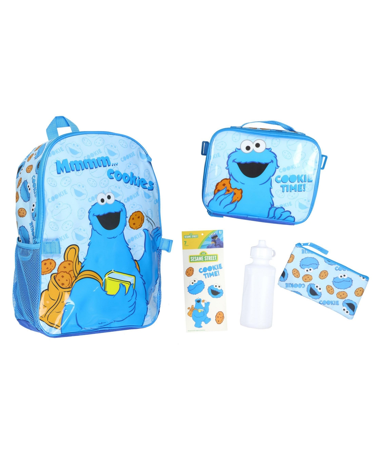 Click here for Sesame Street Cookie Monster Backpack 5-Piece Mega... prices