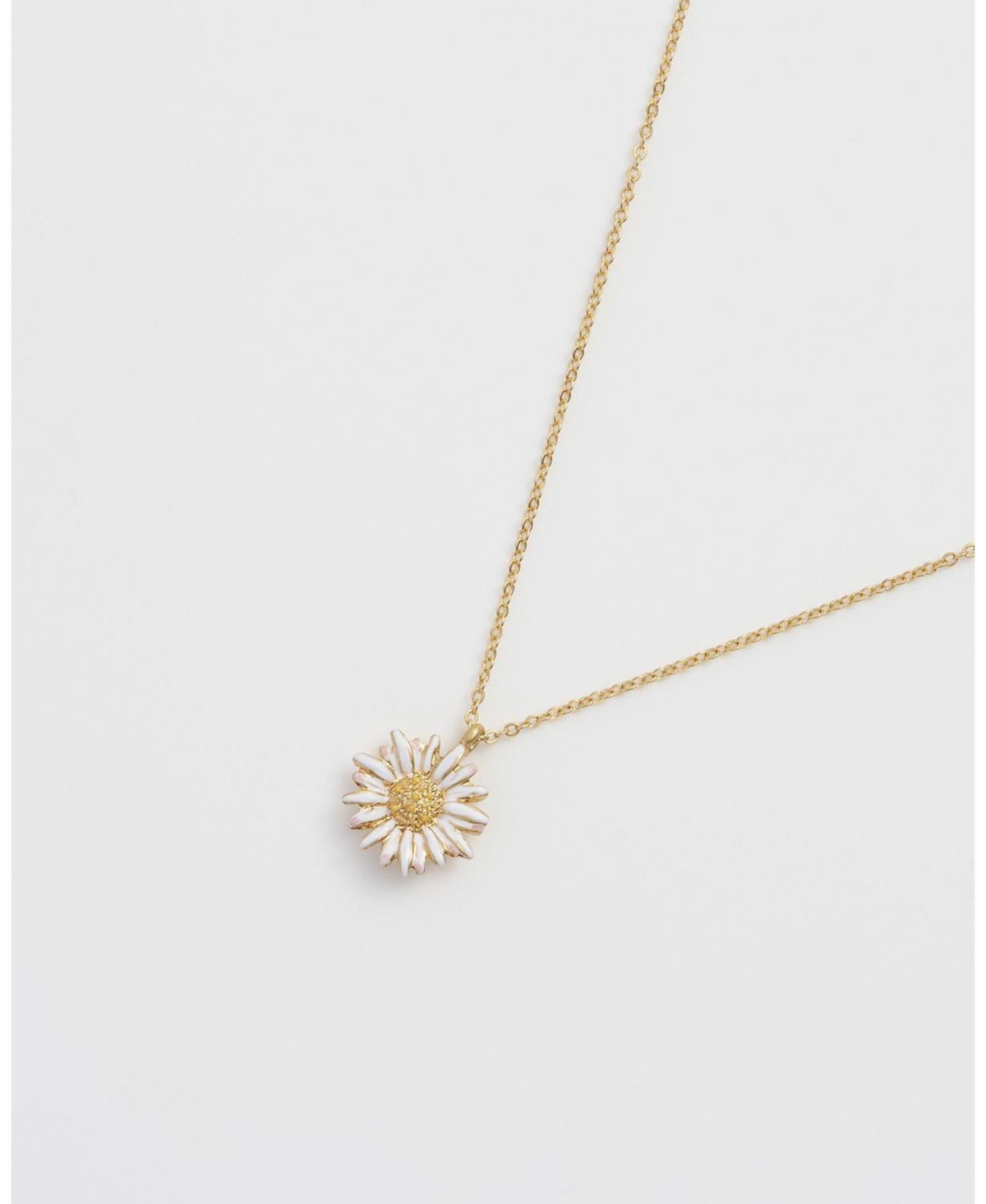 Click here for Fable England Daisy Chain Necklace - Gold prices