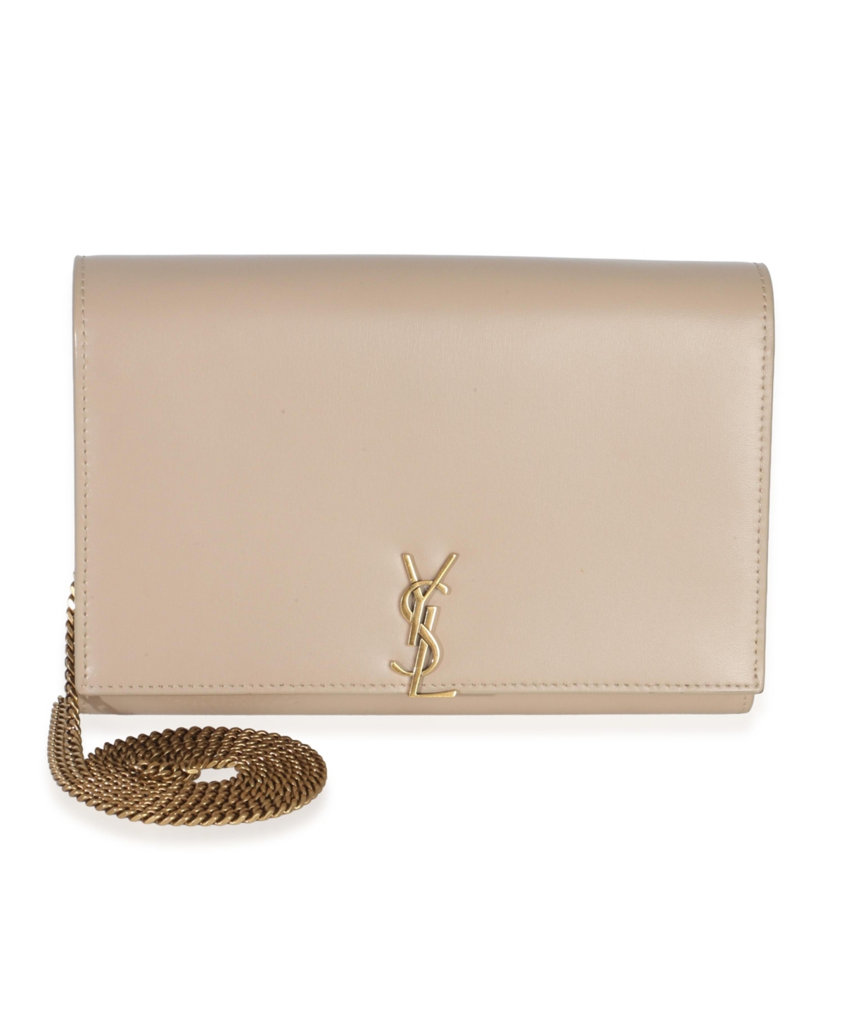 Click here for Pre-Owned Saint Laurent Tan Smooth Calfskin Cassan... prices