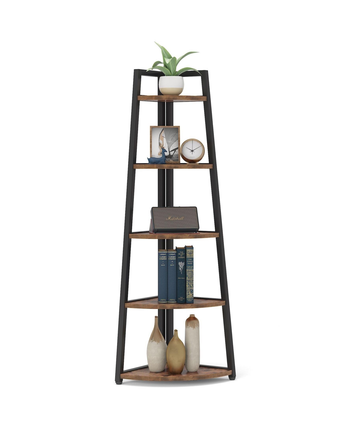 Click here for Slickblue 70 Corner Shelf  5 Tier Corner Storage R... prices