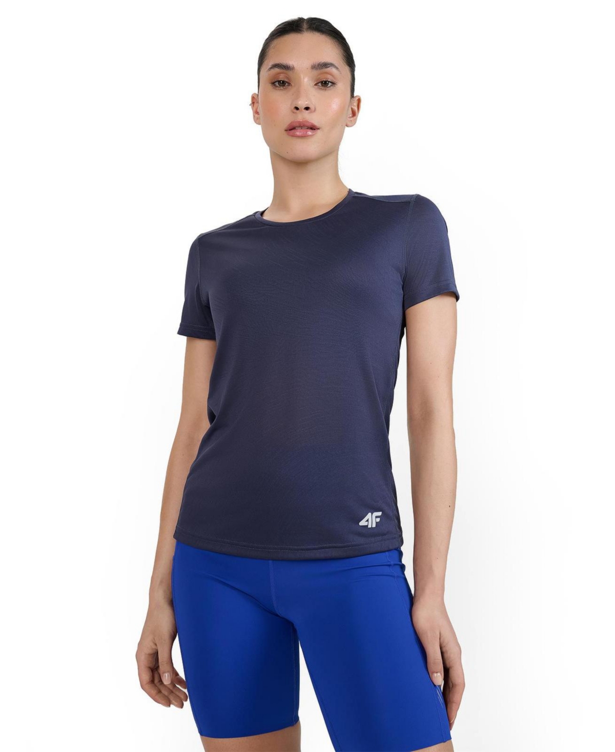 Click here for 4F Womens Regular Running T-shirt - Anthracite prices