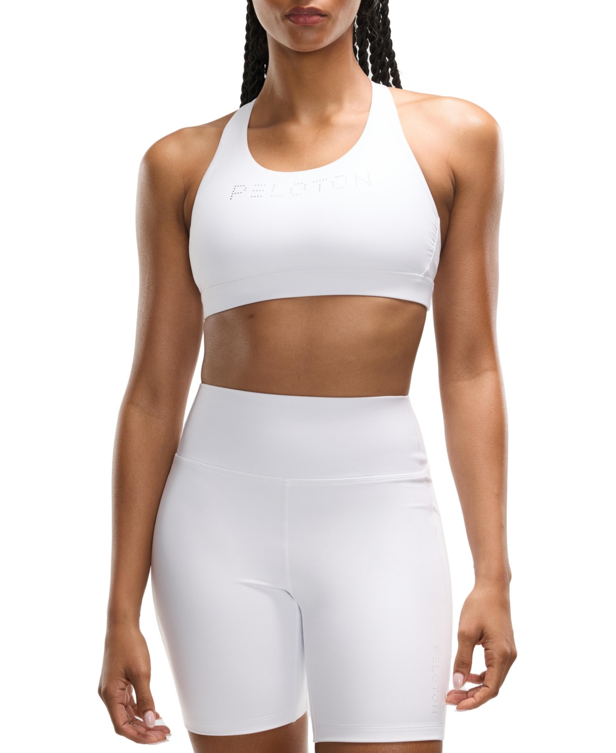 Click here for Peloton Womens Cadent Everyday Racerback Bra - Whi... prices