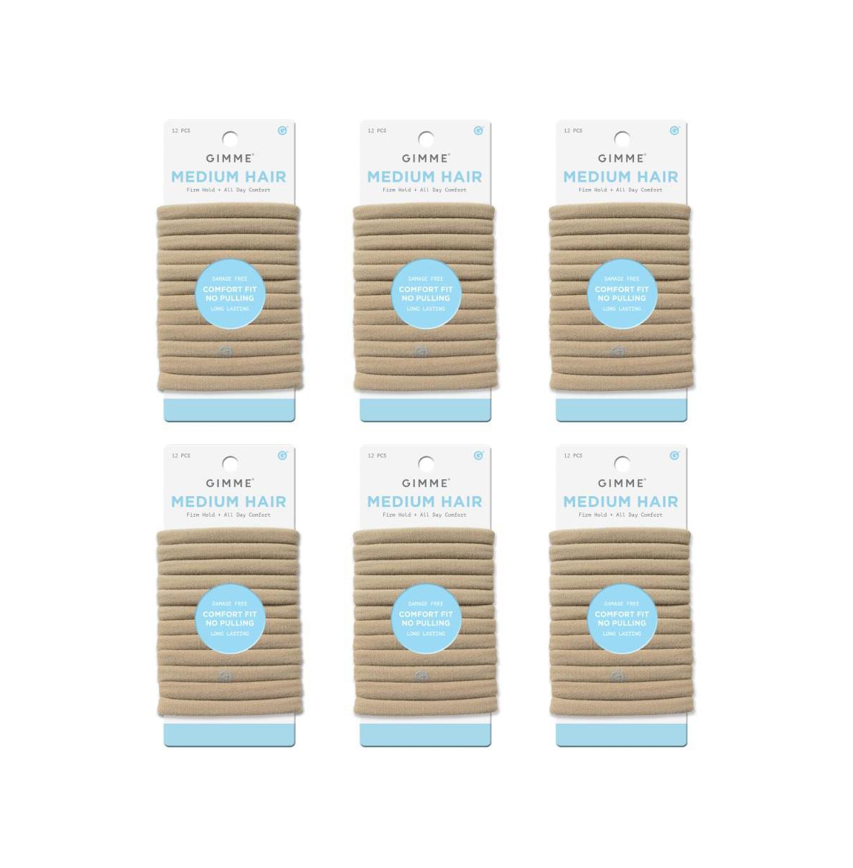 Click here for Gimme Beauty Medium Hold Hair Bands - Seamless Nyl... prices