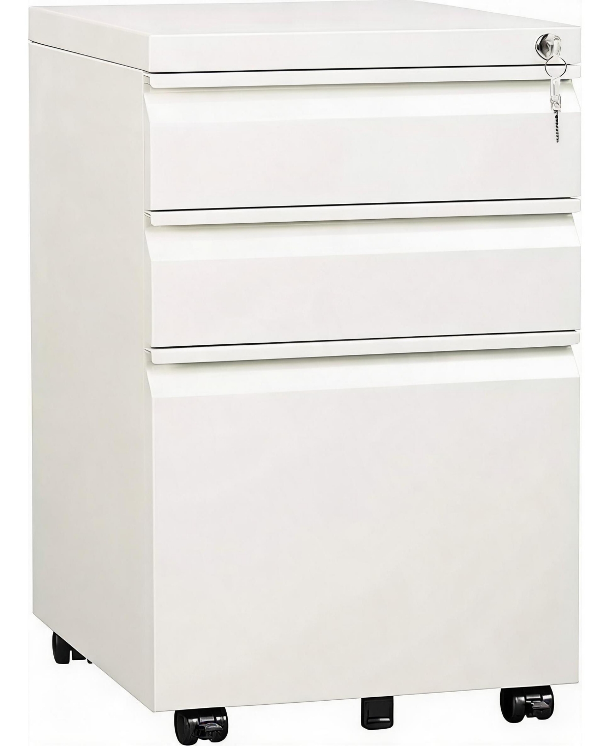 Click here for homfan 3-Drawer Metal File Cabinet with Lock  Heav... prices