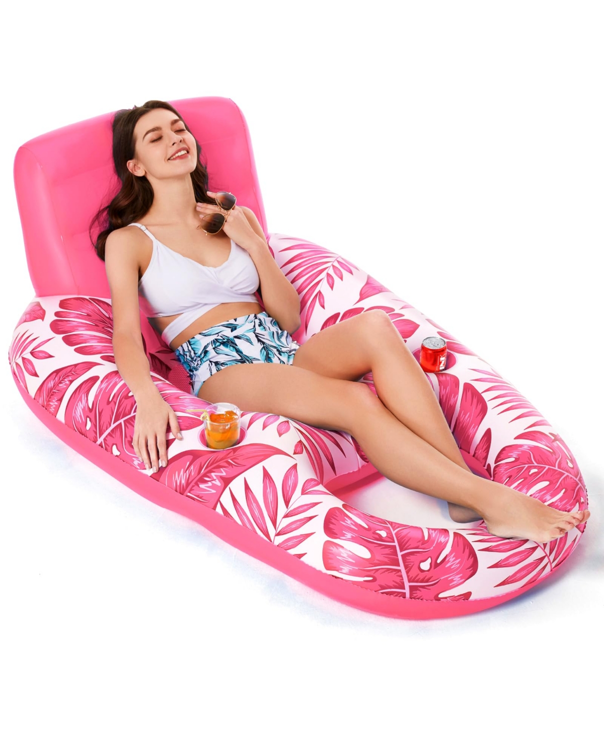 Click here for Aofar Inflatable Pool Float Lounger Chair Cup Hold... prices