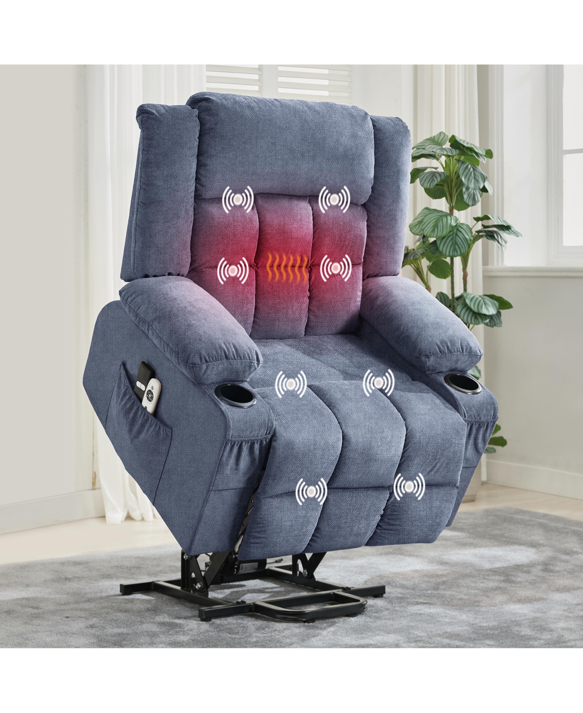 Click here for homfan Wide Power Lift Recliner for Elderly  Ergon... prices