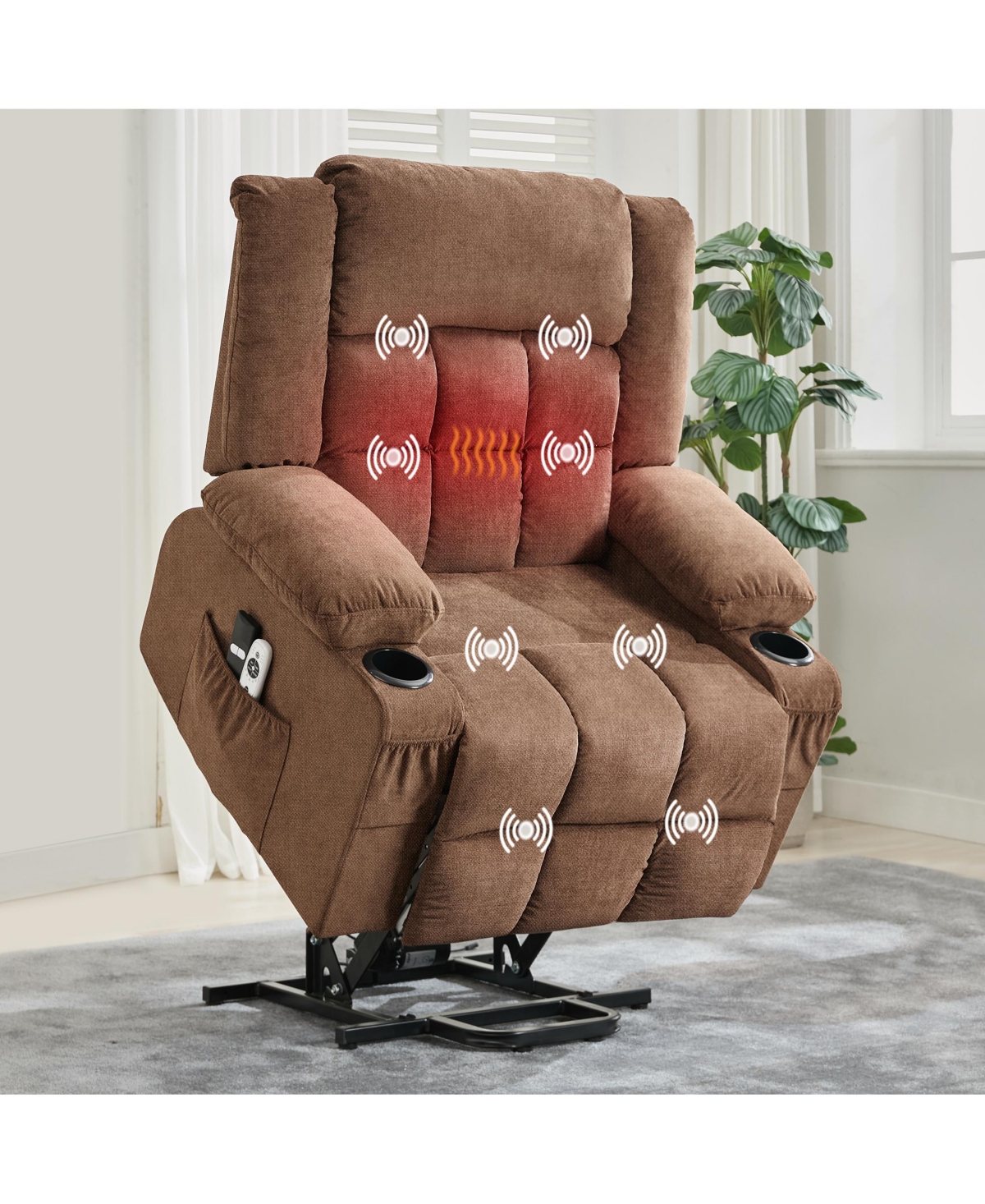 Click here for homfan Wide Power Lift Recliner for Elderly  Ergon... prices