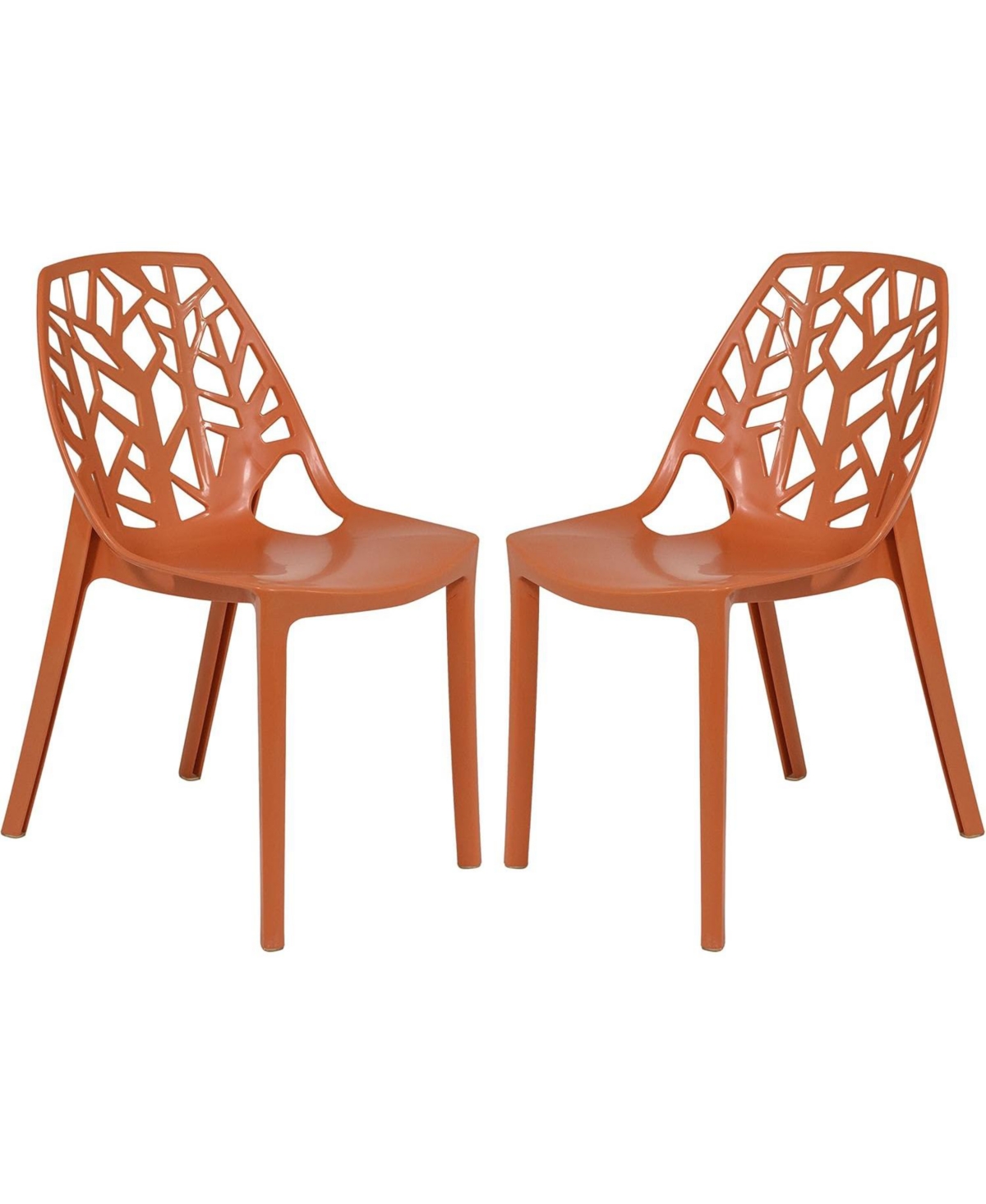Click here for LeisureMod Cornelia Stackable Dining Chair Set of... prices