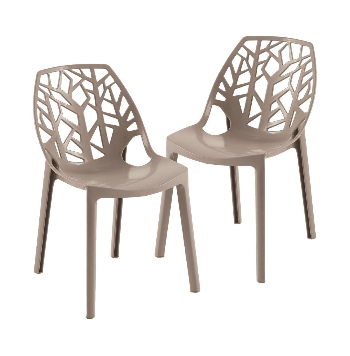 Click here for LeisureMod Cornelia Stackable Dining Chair Set of... prices