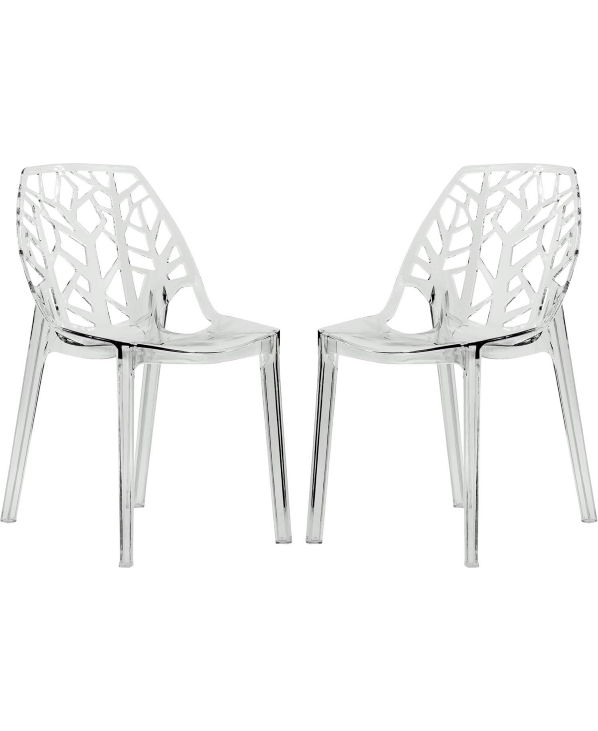 Click here for LeisureMod Cornelia Stackable Dining Chair Set of... prices