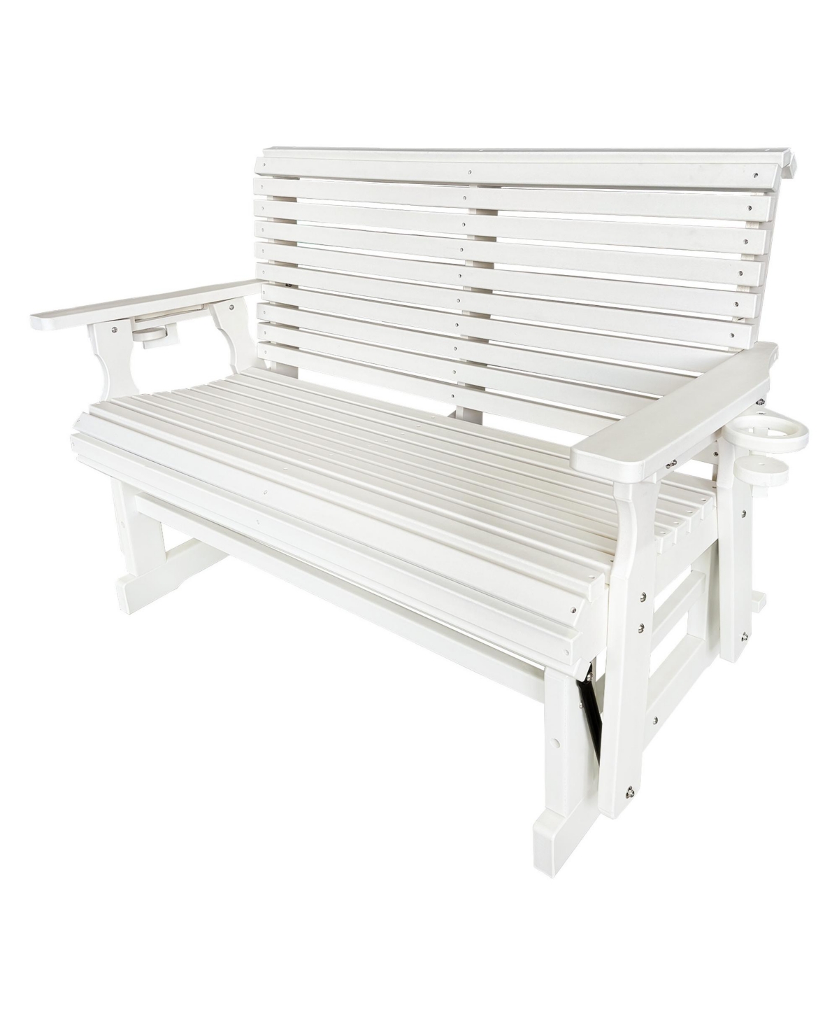 Click here for Hdpe All-Weather 2-Person Outdoor Glider Bench  He... prices