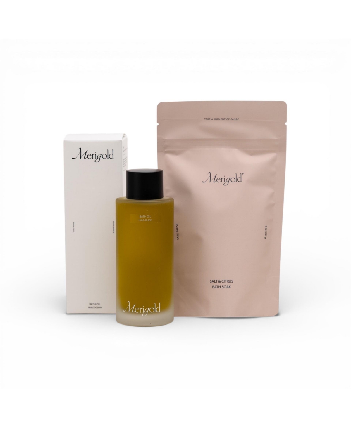 Click here for Merigold  Bath Oil and Salt and Citrus Bath Soak B... prices