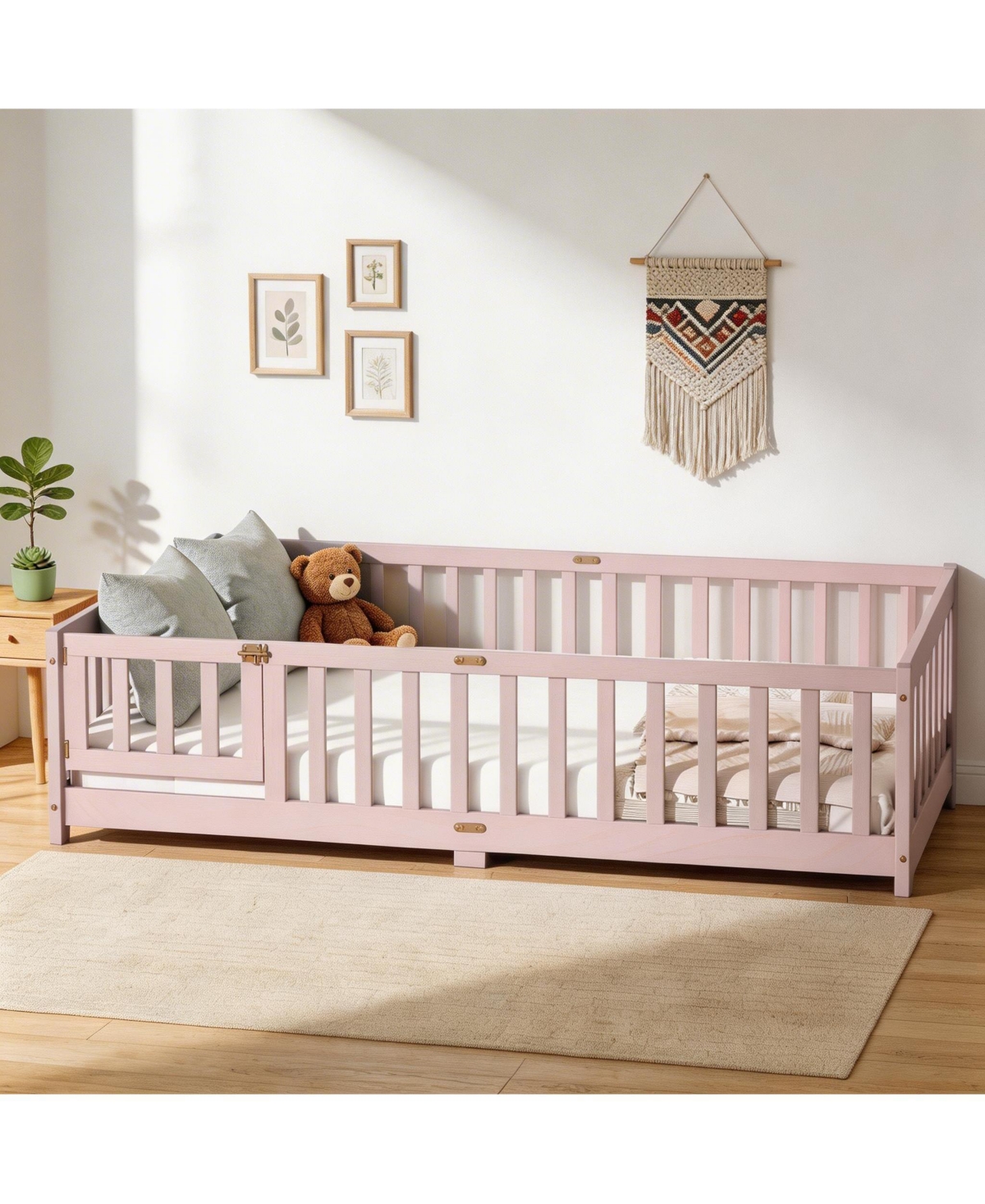Click here for Sailvan Full Floor Bed with Fence and Door  Solid... prices