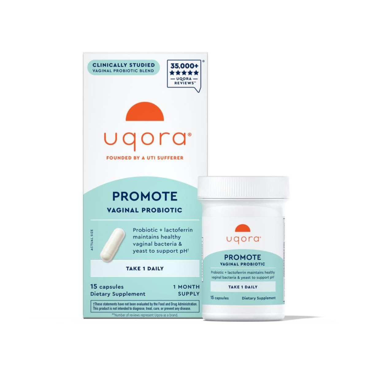 Click here for Uqora Promote Vaginal Health Probiotic for Women w... prices