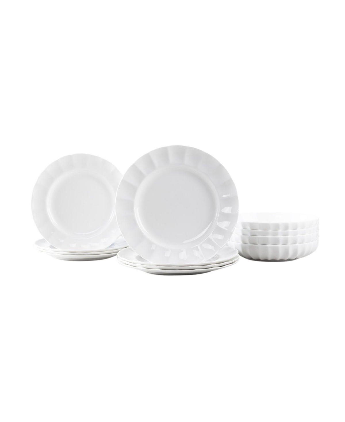 Click here for Fortessa Blyss 12-Piece Dinnerware Set  Service fo... prices