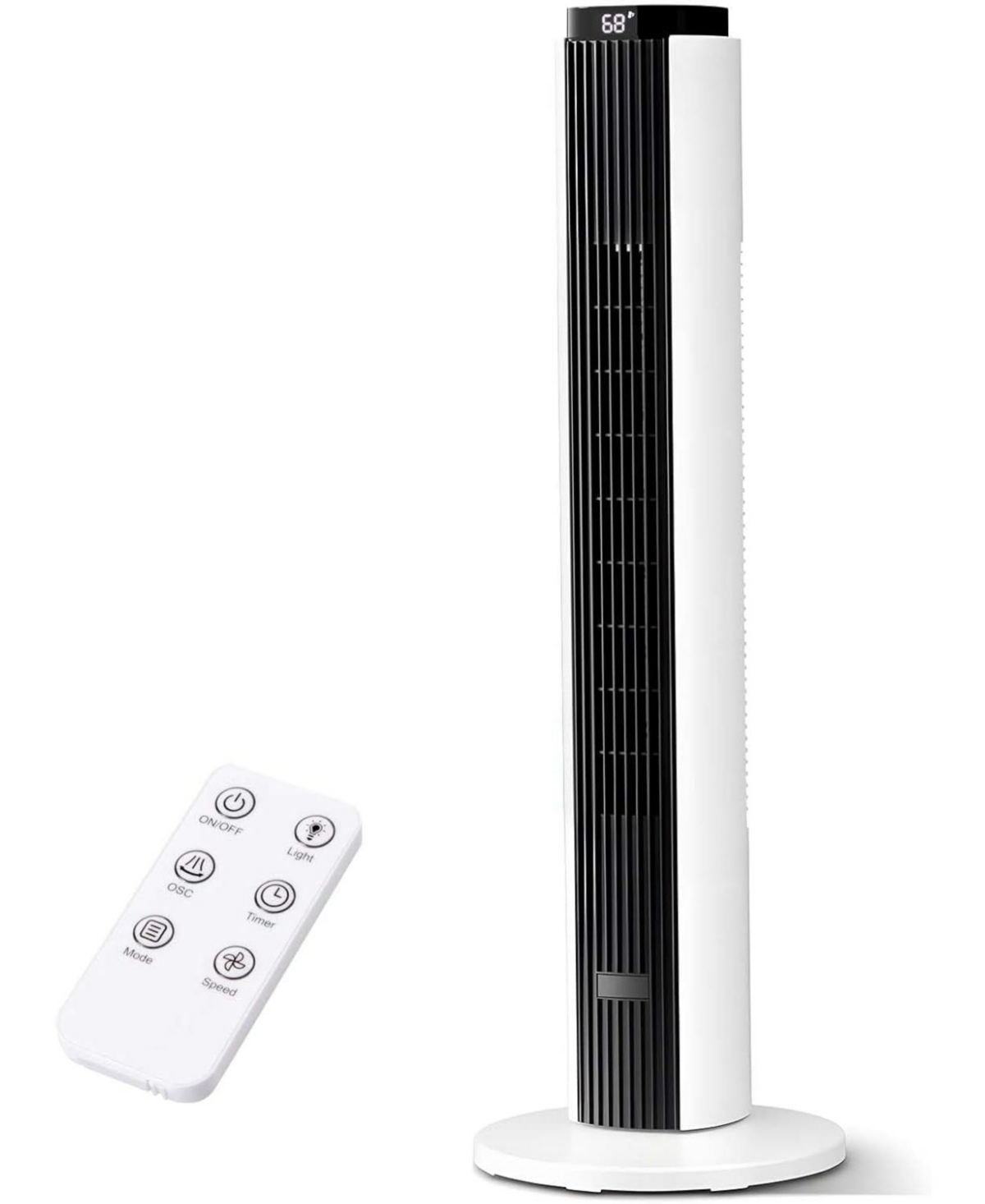 Click here for Cowsar 37 Bladeless Tower Fan with Remote and 12H... prices