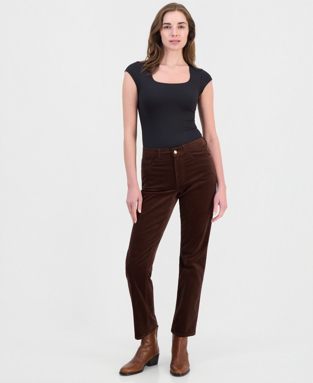 Click here for Nautica Womens Straight-Leg Corduroy Pants - Chico... prices