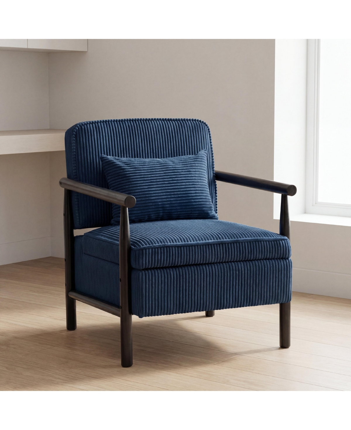 Click here for Clihome Storage Chair Mid Century Modern Accent Ch... prices
