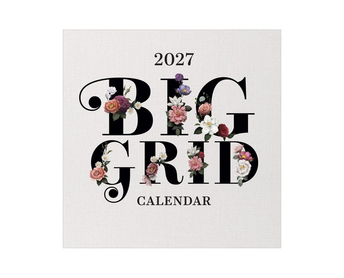 Click here for Tf Publishing Paper Goods 2027 Big Grid-Floral Wal... prices