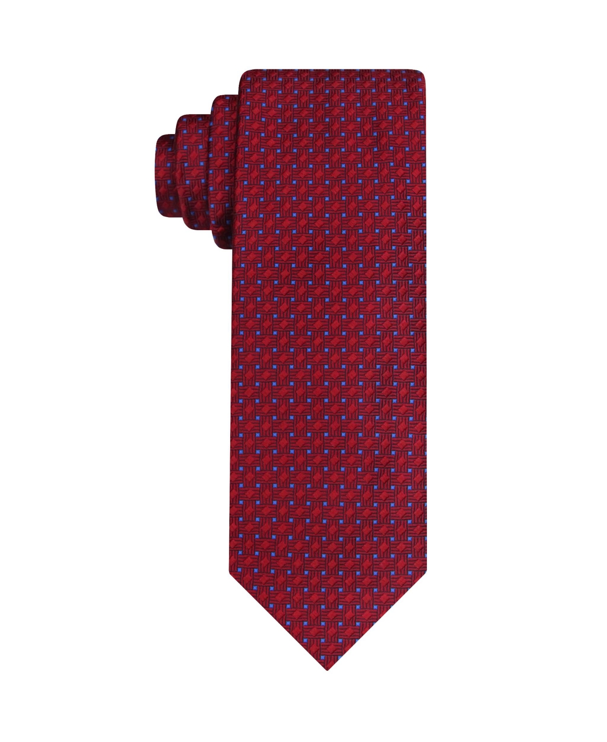 Click here for Van Heusen Mens Classic Microdot Silk Tie - Red prices